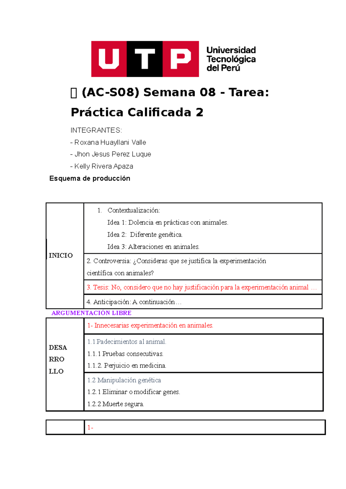 Práctica Calificada 2 - practica califica - 🔴 (AC-S08) Semana 08 - Tarea: Práctica Calificada 2 ...