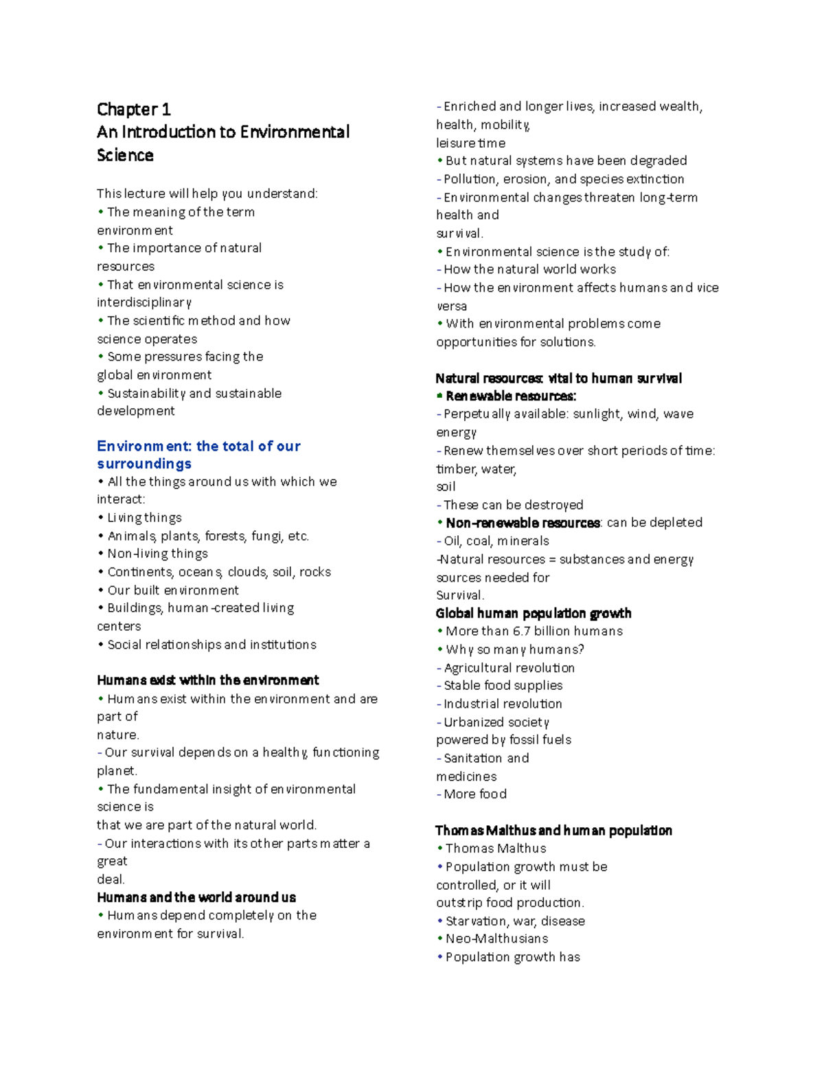 ES1 - This will better yor under - Chapter 1 An Introduction to ...