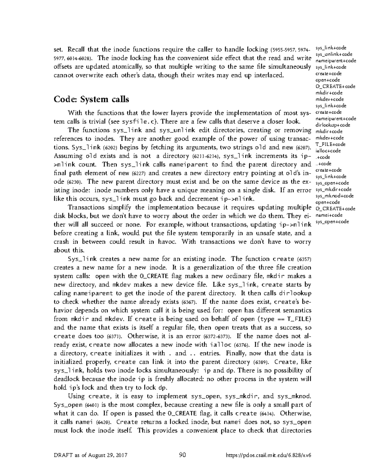 File system practice questions - set. Recall that the inode functions ...