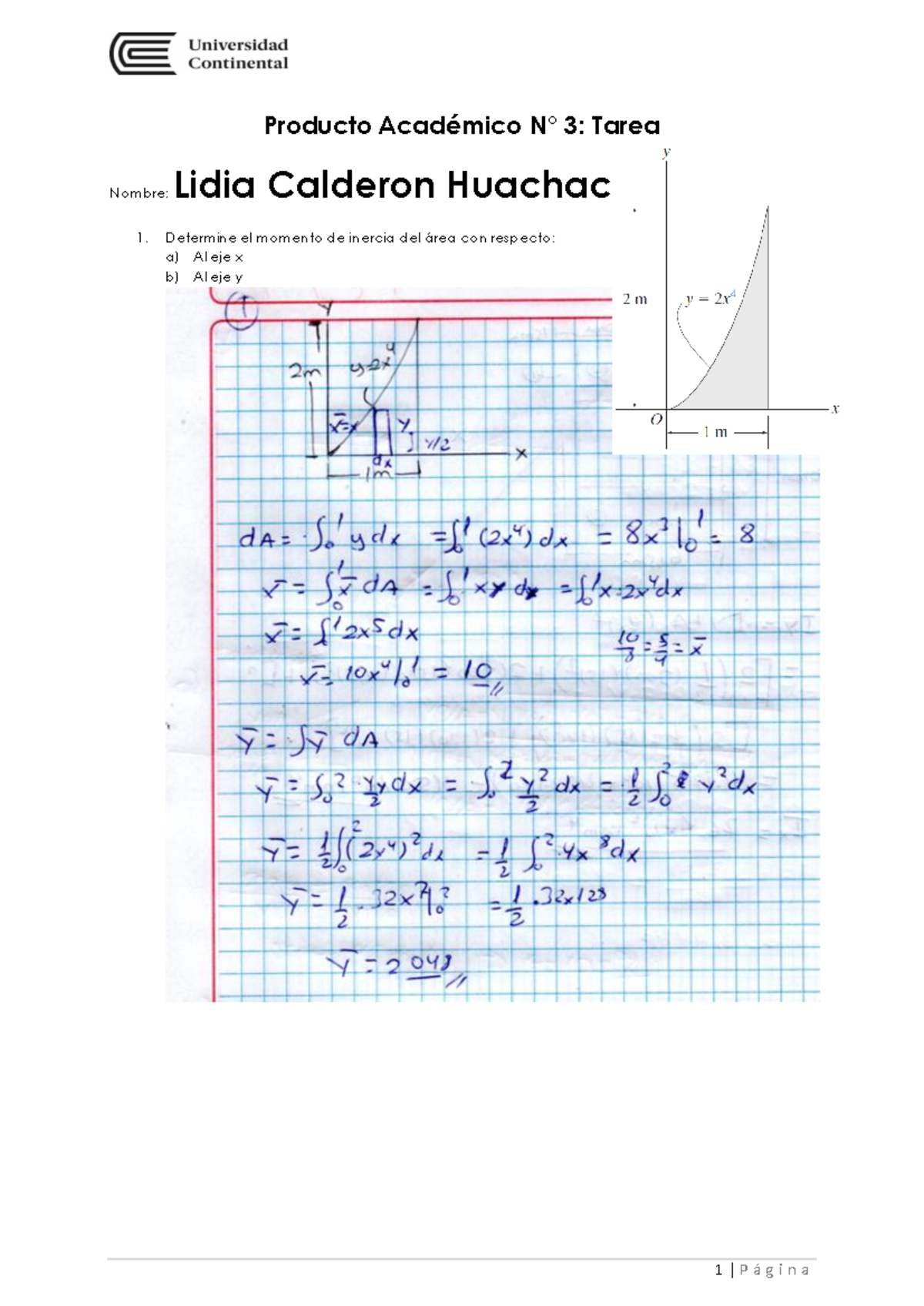 3. PROD. Académico 3 MVPI 202410 B - Producto Académico N° 3: Tarea ...