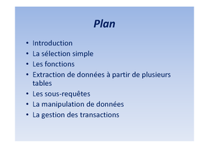 Cours MLD - Base de Données SQL - Base de données : Passage du MCD au ...