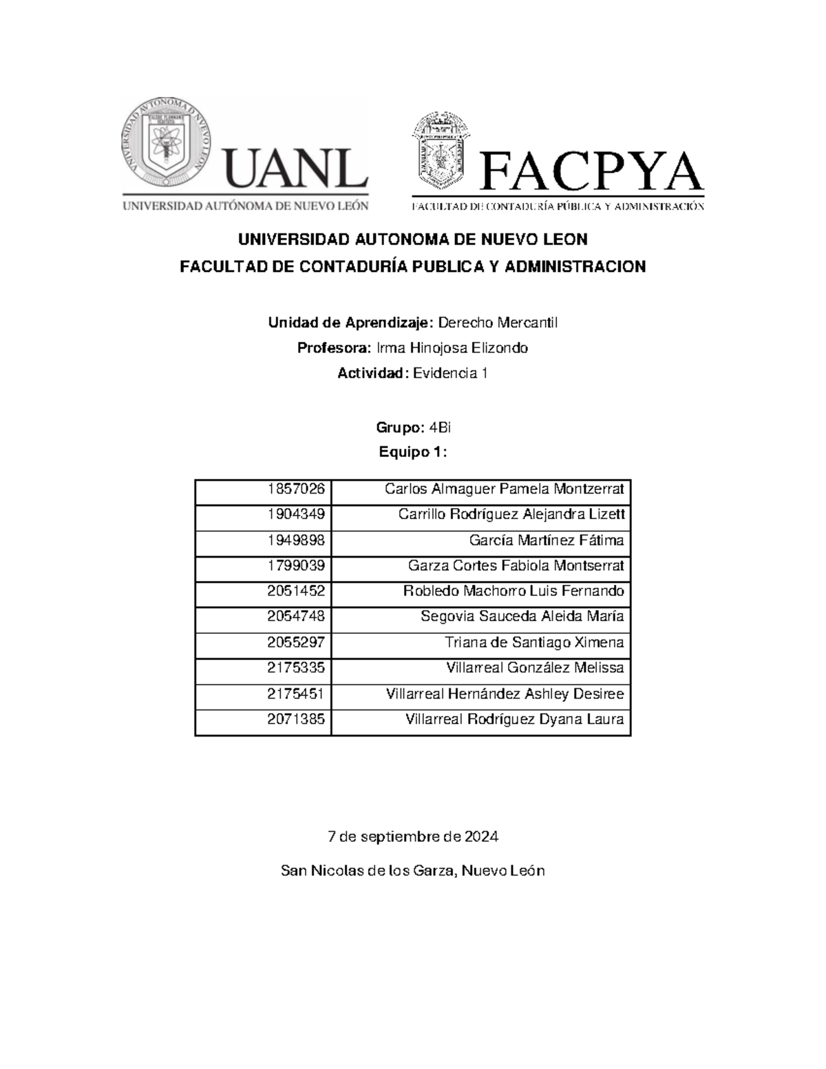 EQ1 EV1 DM - Mapa conceptual de los conceptos generales del Derecho Mercantil - UNIVERSIDAD ...