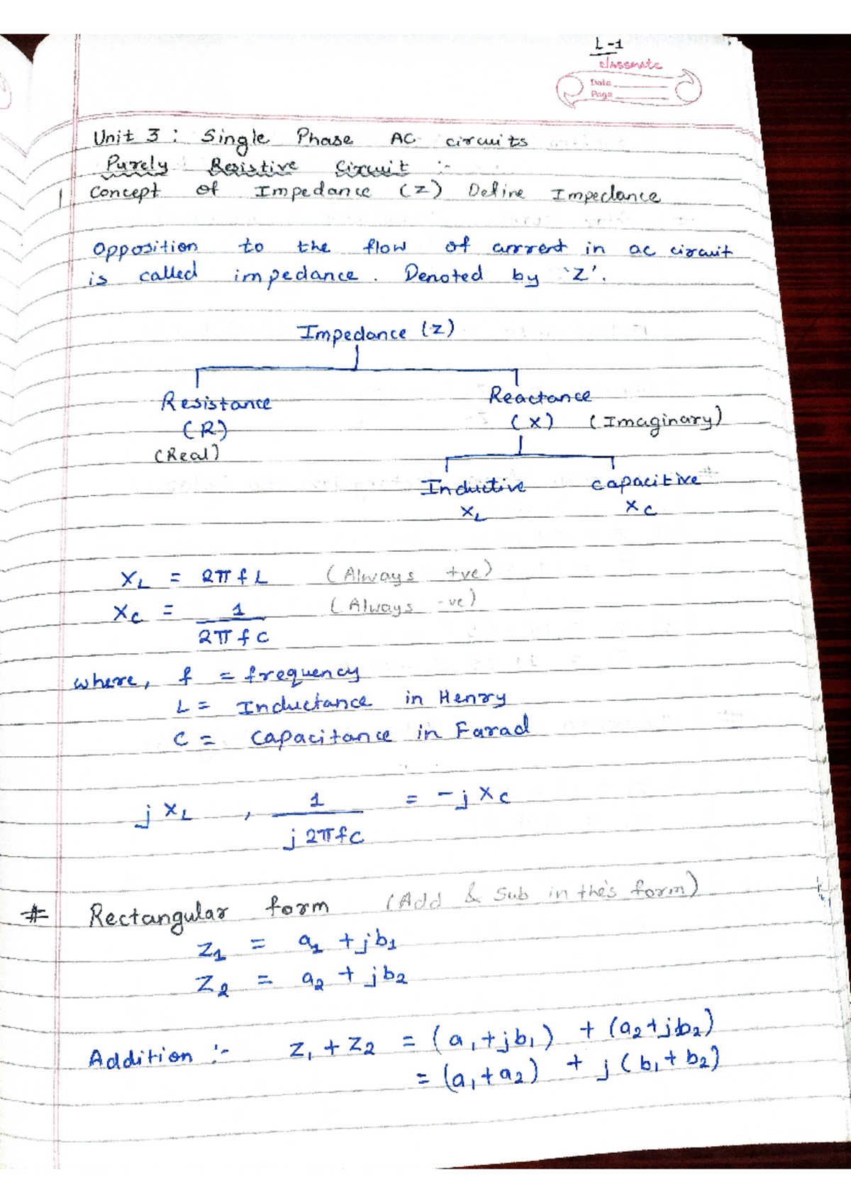 BEE Unit-3 - Basic electrical engineering Unit 3 Handwritten notes ...