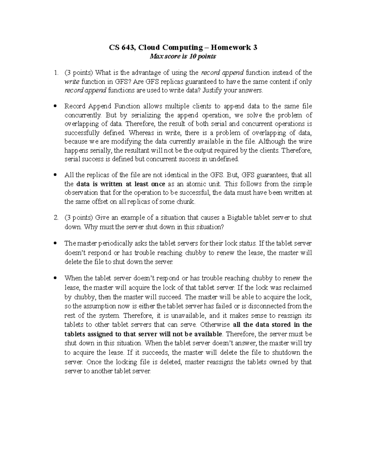 Cs643 Homeworkset 3 Arpitha Vasudeva Cs 643 Cloud Computing Homework 3 Max Score Is 10