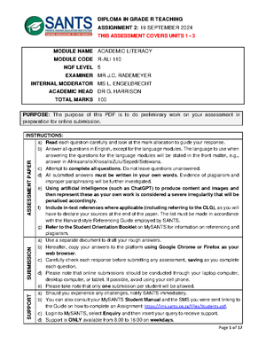 [Solved] Create a lesson plan for Grade R Theme Healthy environment ...