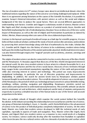 5 Causes of the Scientific Revolution - 5 Causes of the Scientific Revolution, Explained This ...