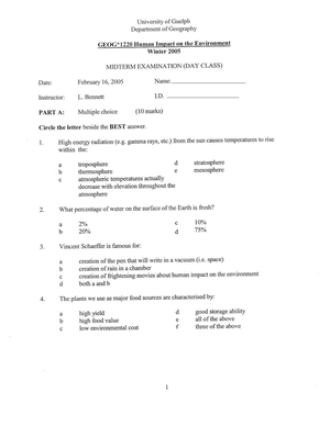 Goog 1220 midterm prep - Geog midterm prep 1. What region contains the ...