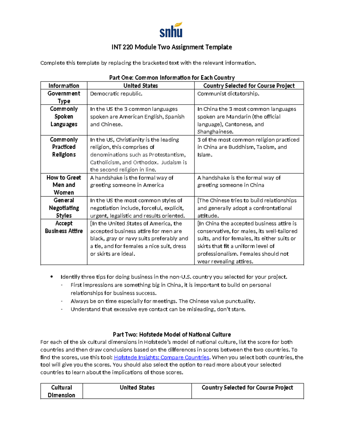 Int 220 Module Two Assignment Template Int 220 Module Two Assignment