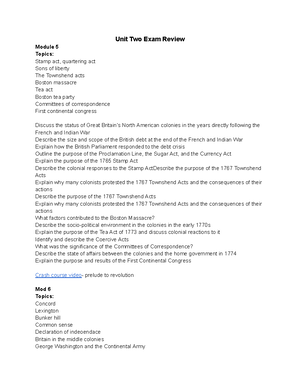 DBA Prep Guide - United States History V21 - DBA Prep Guides: Modules 1 ...