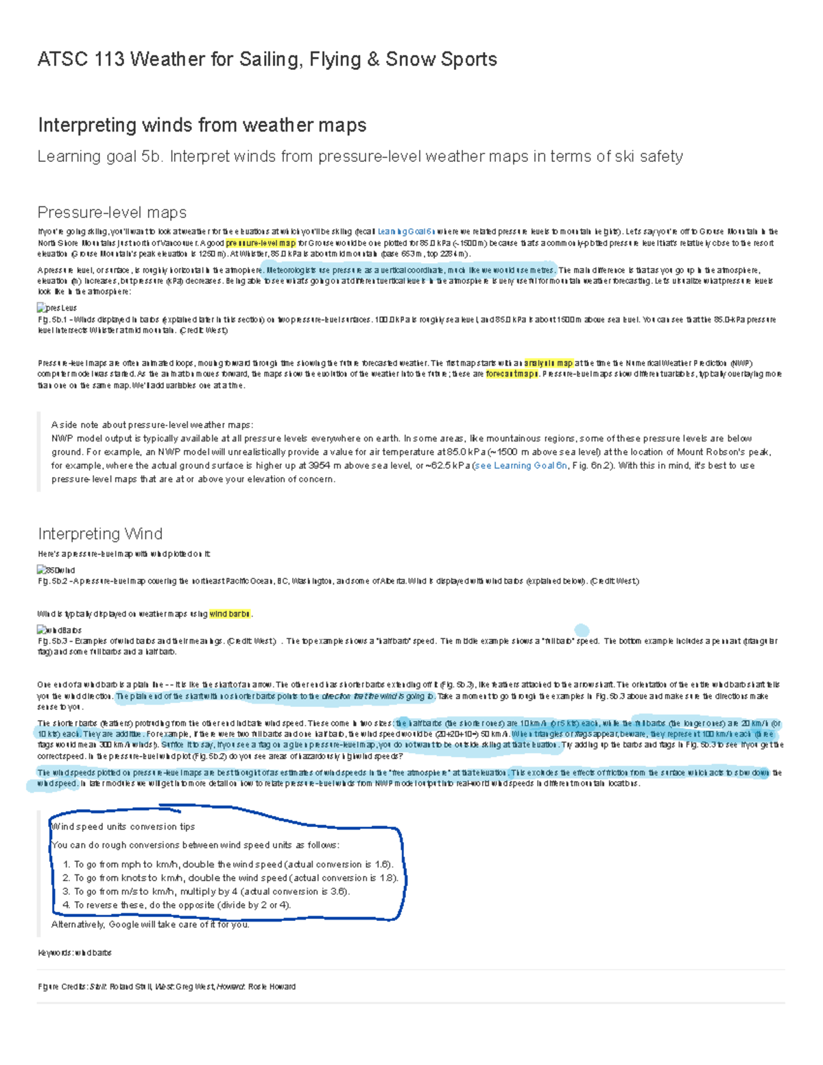 05b wind from pressure maps - ATSC 113 Weather for Sailing, Flying ...