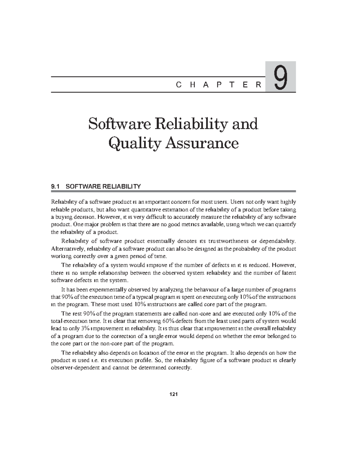 Chapter 9 software engineering - IPI 2 2 2e g r e i W WFI - Studocu