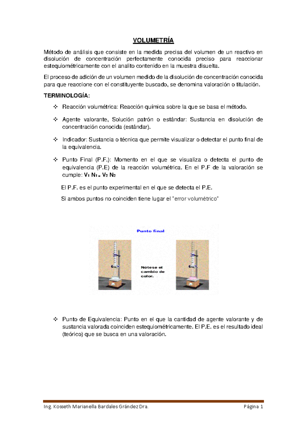 Volumetría, Conceptos, Patrones, Requisitos Y Clasificación ...