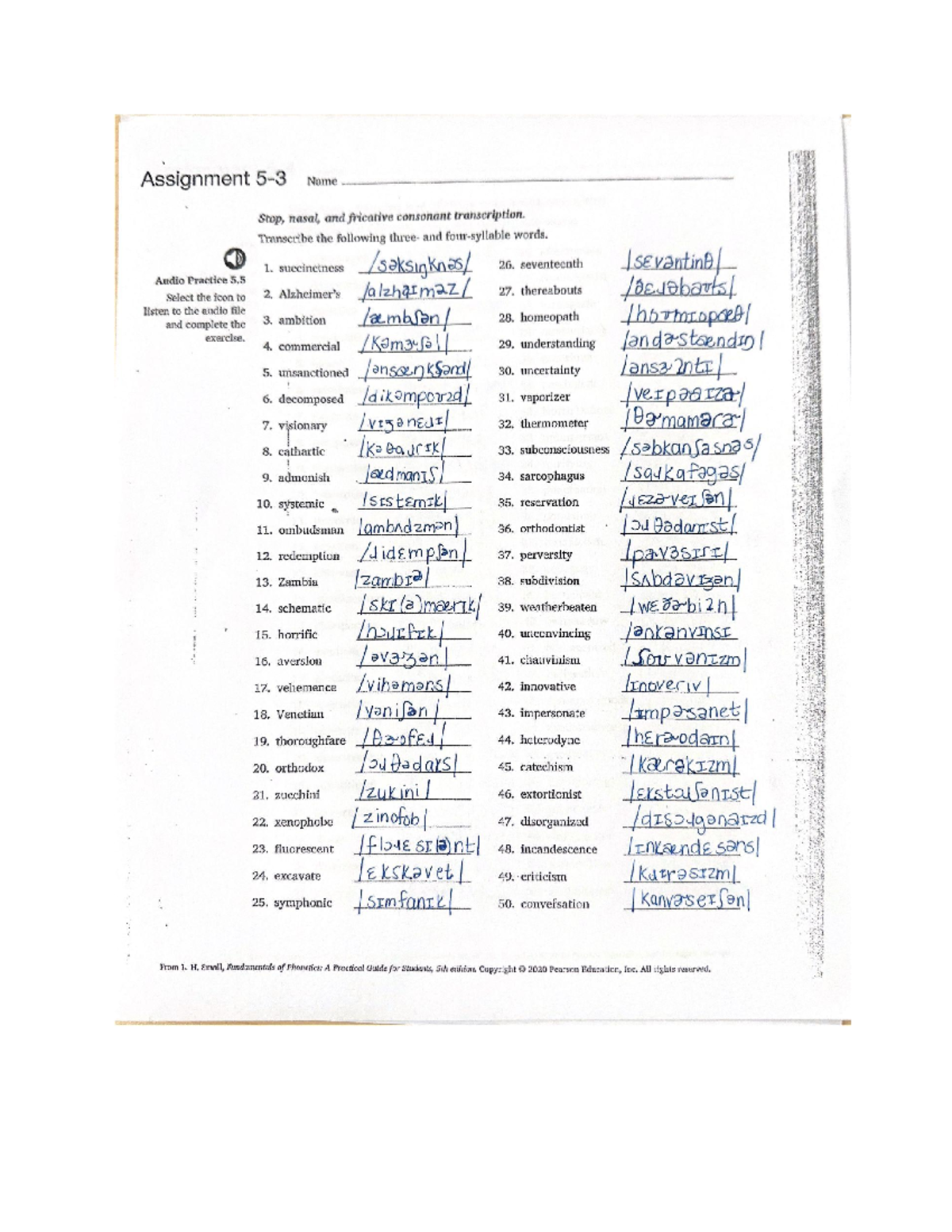 Module 3 Assignment Chapter 5 5-3,5-4 - COMD 3200 - Studocu