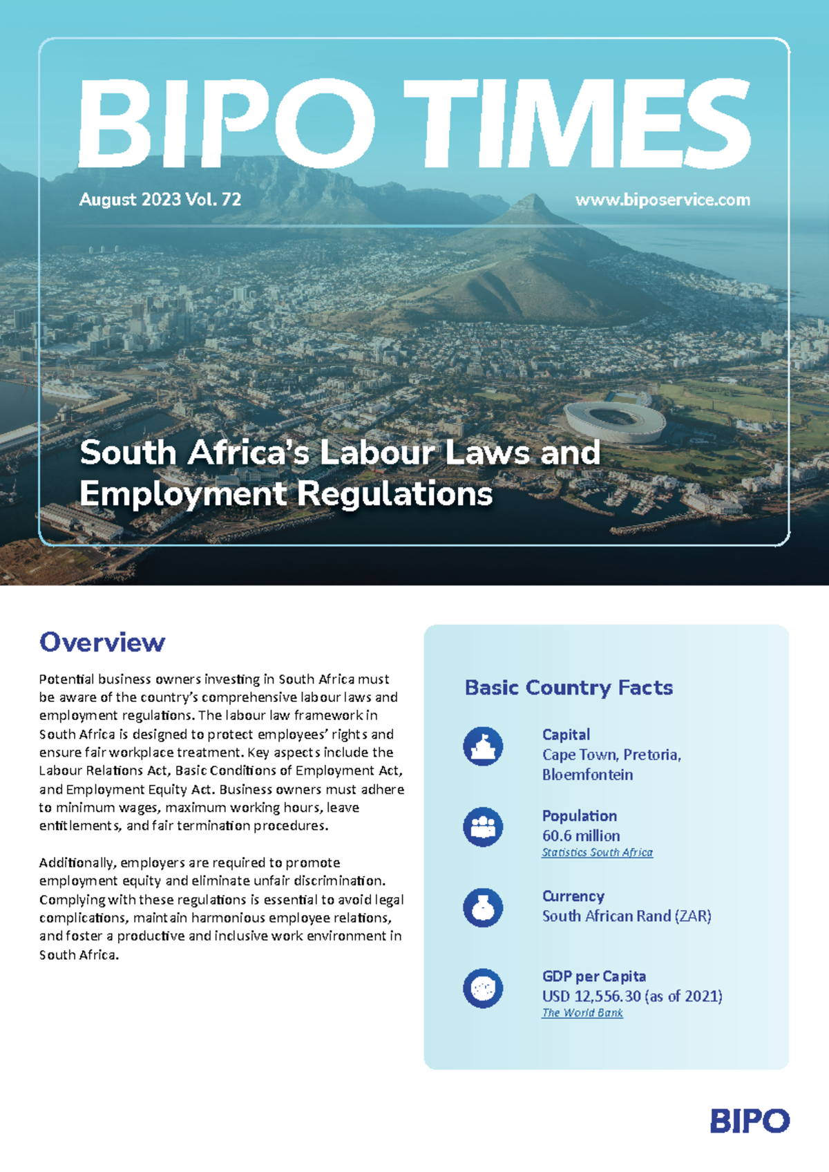 SA Labour laws - study material - South Africa’s Labour Laws and Employment Regulations August ...