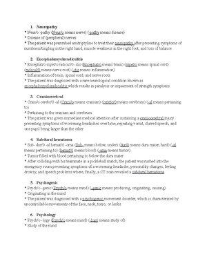 Medical Word Use- Urinary System - Ureterocele Ureter/o -cele (Ureter/o ...
