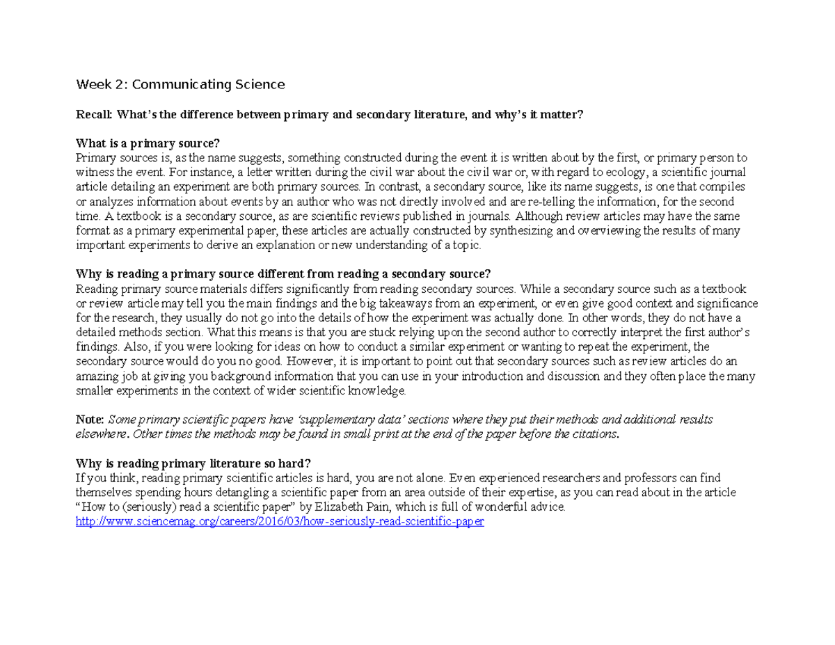 Literature+Search+and+Review+Exercise copy - Week 2: Communicating ...
