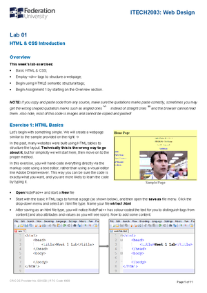 Week2 tutorial - Itech 2301 - Week 2 Tutorial Problems ITECH2301 ...