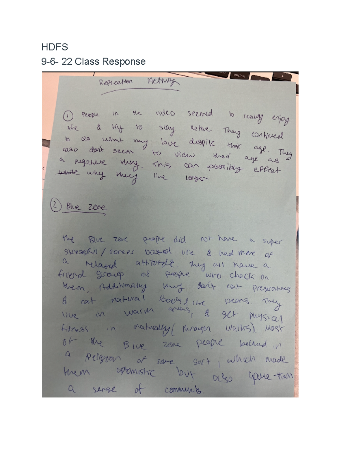 Class Responses 9:6 and 9:8- Google Docs - HDFS 9-6- 22 Class Response ...