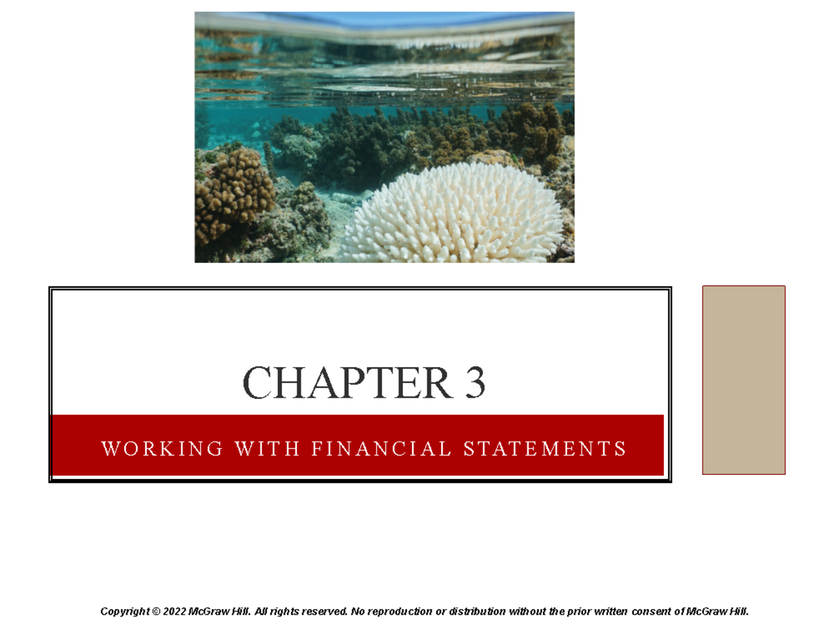 Ross Fundamentals of Corporate Finance 13e CH03 PPT (Annotated) (2) - W O R K I N G W I T H F I ...