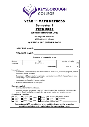 MM12 Functions and Graphs Test 2021 - Tech Able - v4 - NOSSAL HIGH ...