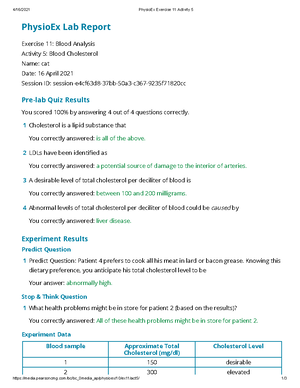 Blood Typing Pre Lab Work Sheet chapter - Name: Date: School: 4 Virtual ...