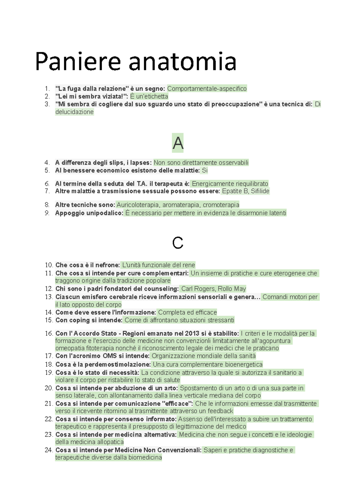 Paniere anatomia - "La fuga dalla relazione" è un segno ...