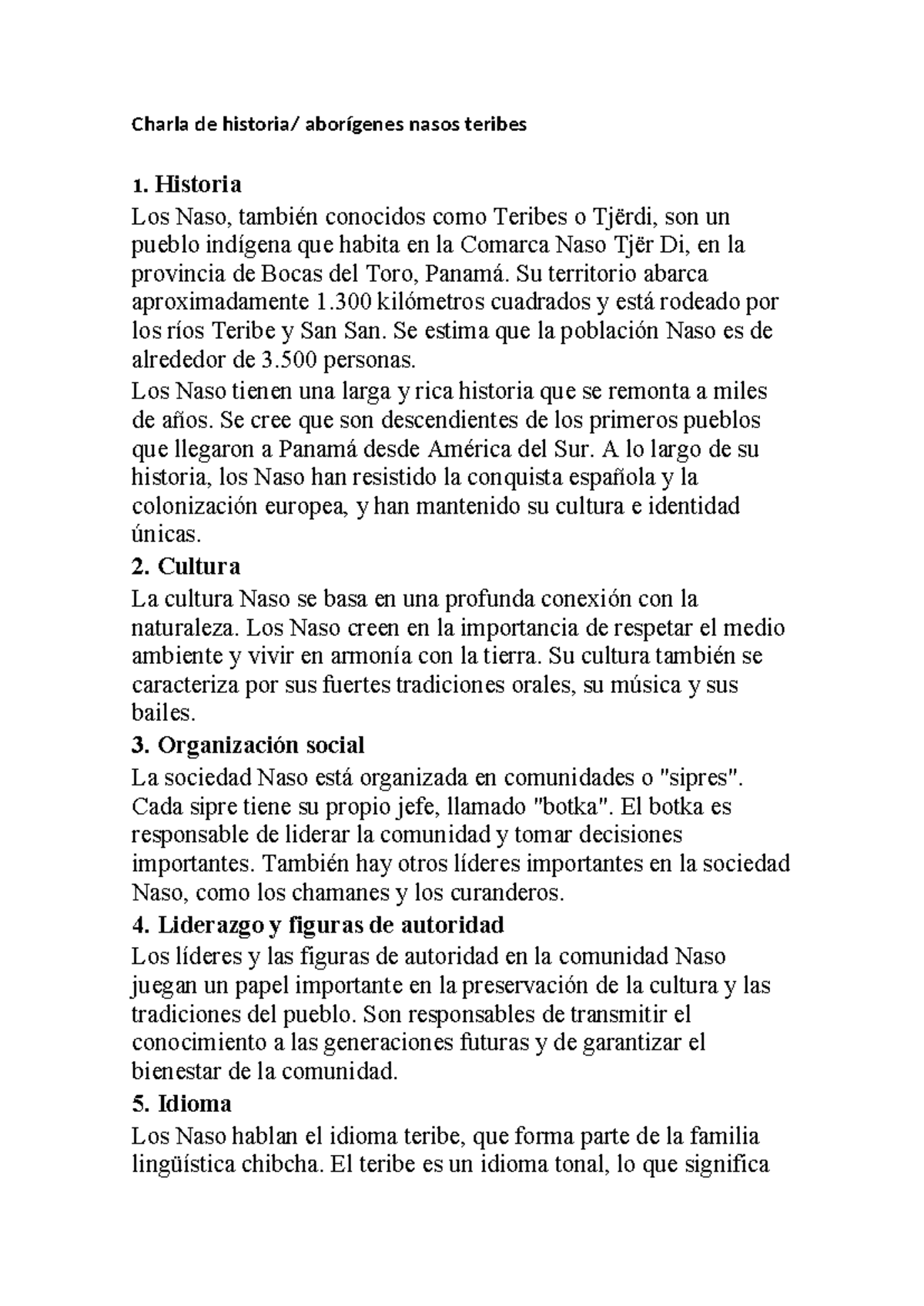 Historia aborigenes - Aborígenes - Charla de historia/ aborígenes nasos ...