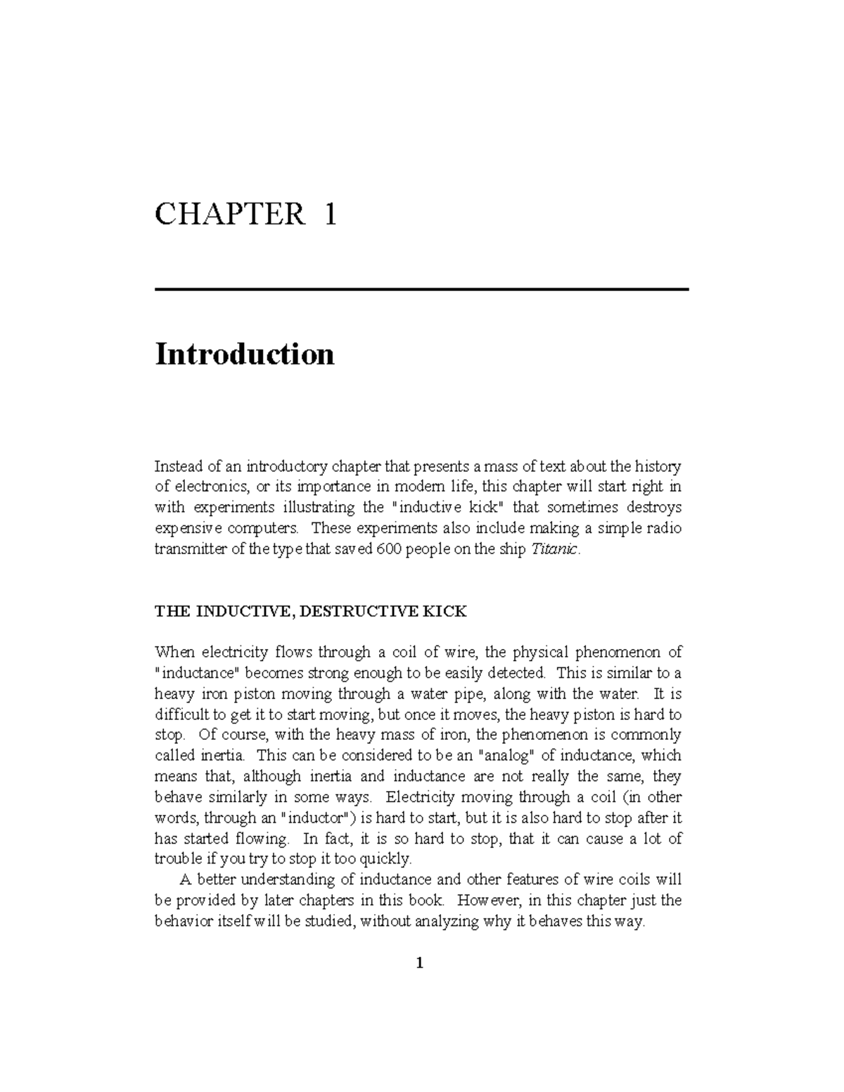 Industrial tronics-1 - CHAPTER 1 Introduction Instead of an ...