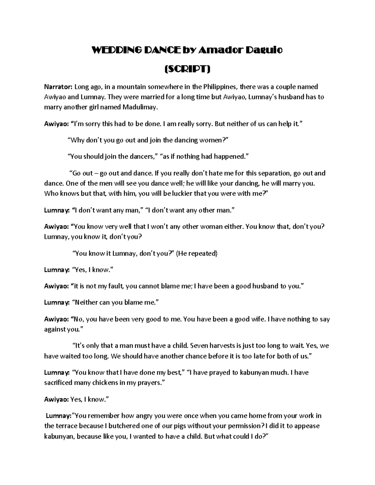 The wedding Dance by Gregorio Del Pilar - WEDDING DANCE by Amador ...