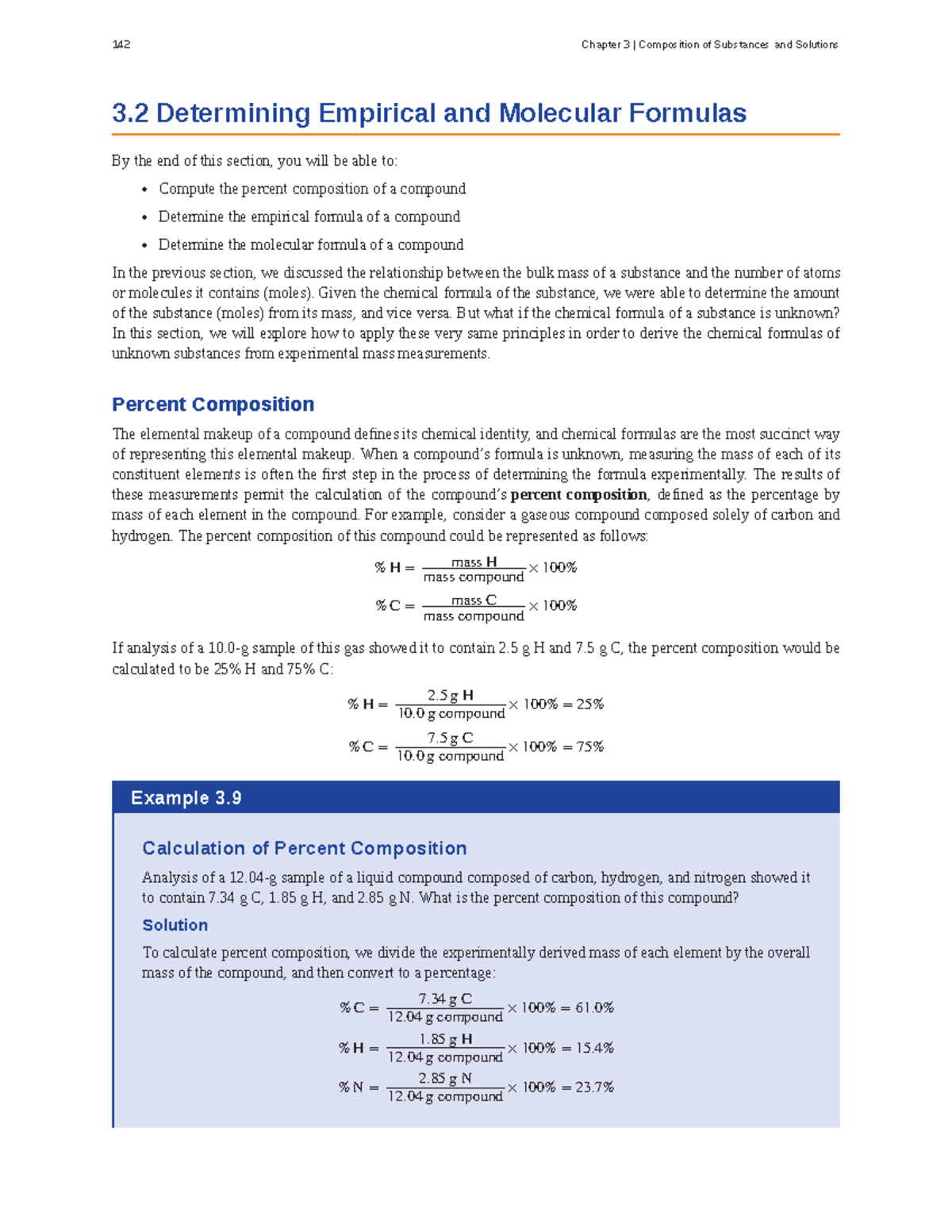 Determining empirical and mulecular formulas - 9G9E@=A=A; @C=E=75? 5A8 ...