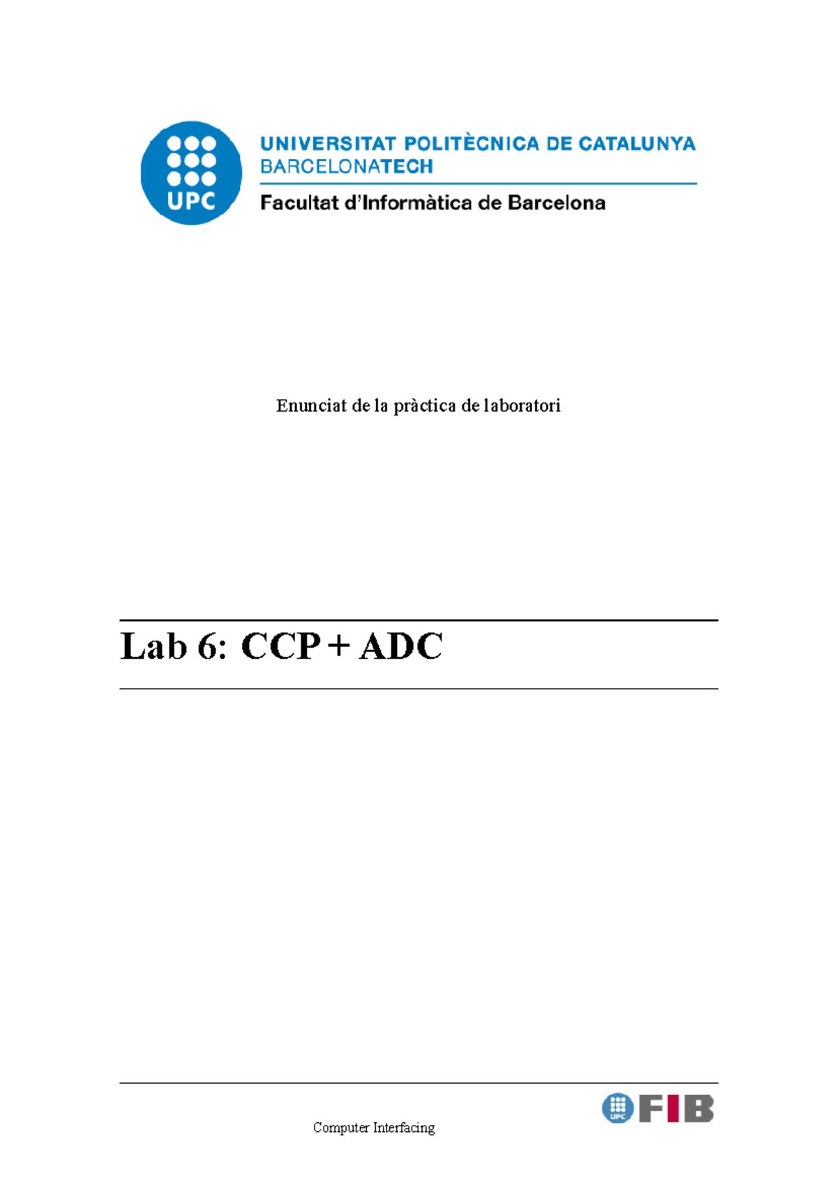 L6 CCP ADC - Enunciat de la pràctica de laboratori Lab 6: CCP + ADC ...