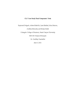 All assignments from week four through week seven - BUS-660 - GCU - Studocu