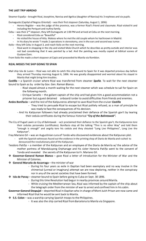 Rizals Family Tree - Summary Life and Works of Rizal - RIZAL FAMILY ...