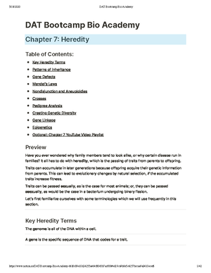 DAT Bootcamp Bio Academy 5 - DAT Bootcamp Bio Academy Chapter 5 Cell ...