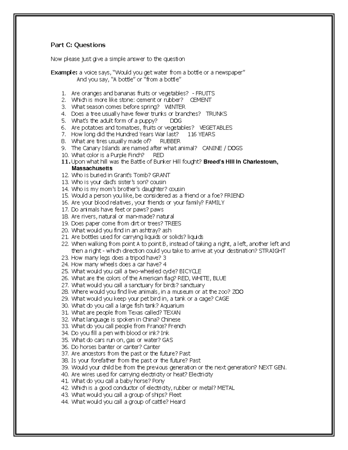 Dokumen English Part C Questions Now Please Just Give A Simple