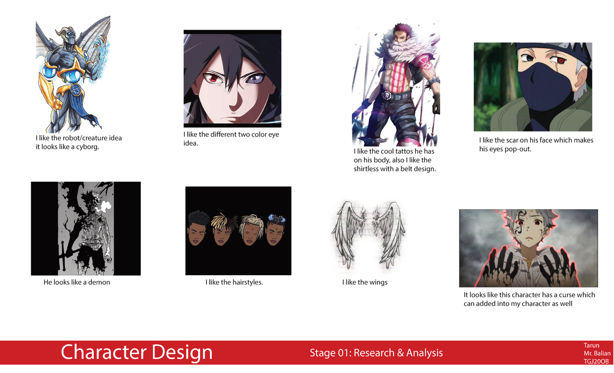 Character Design - Z - Lecture notes 1,2 - Studocu