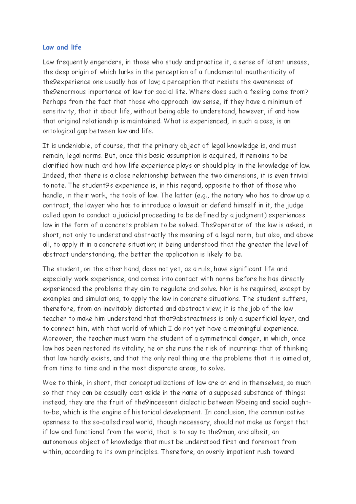 Law and life 0 - Summaries Labor law University of Memphis - Law and ...