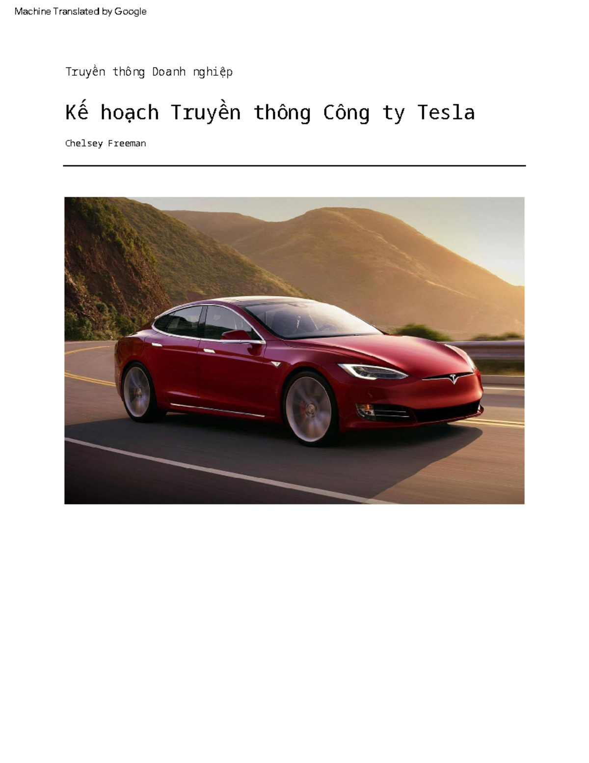 Tesla+Corporate+Communications+Plan - Machine Translated by ...