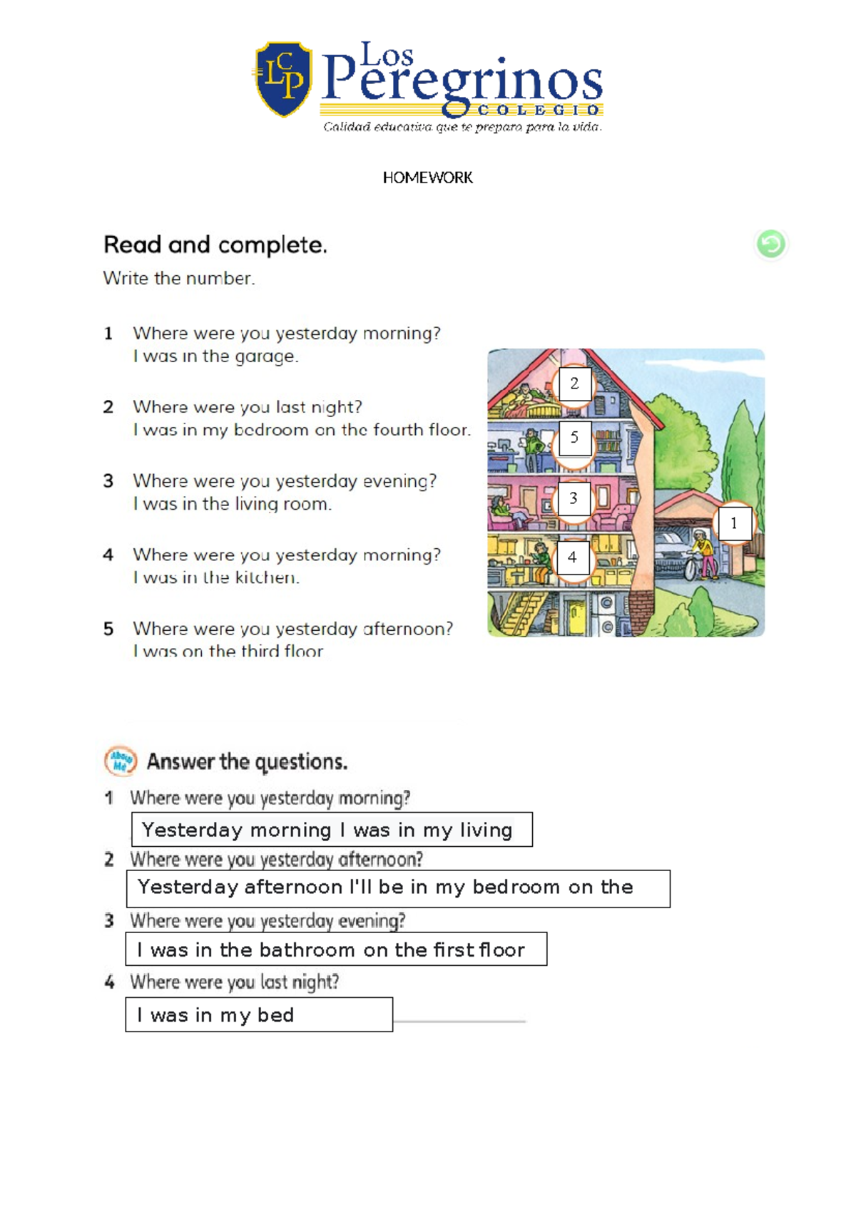 Tarea- Ingles - sdsada - Dibujo CAD - HOMEWORK 2 5 3 4 1 Yesterday ...