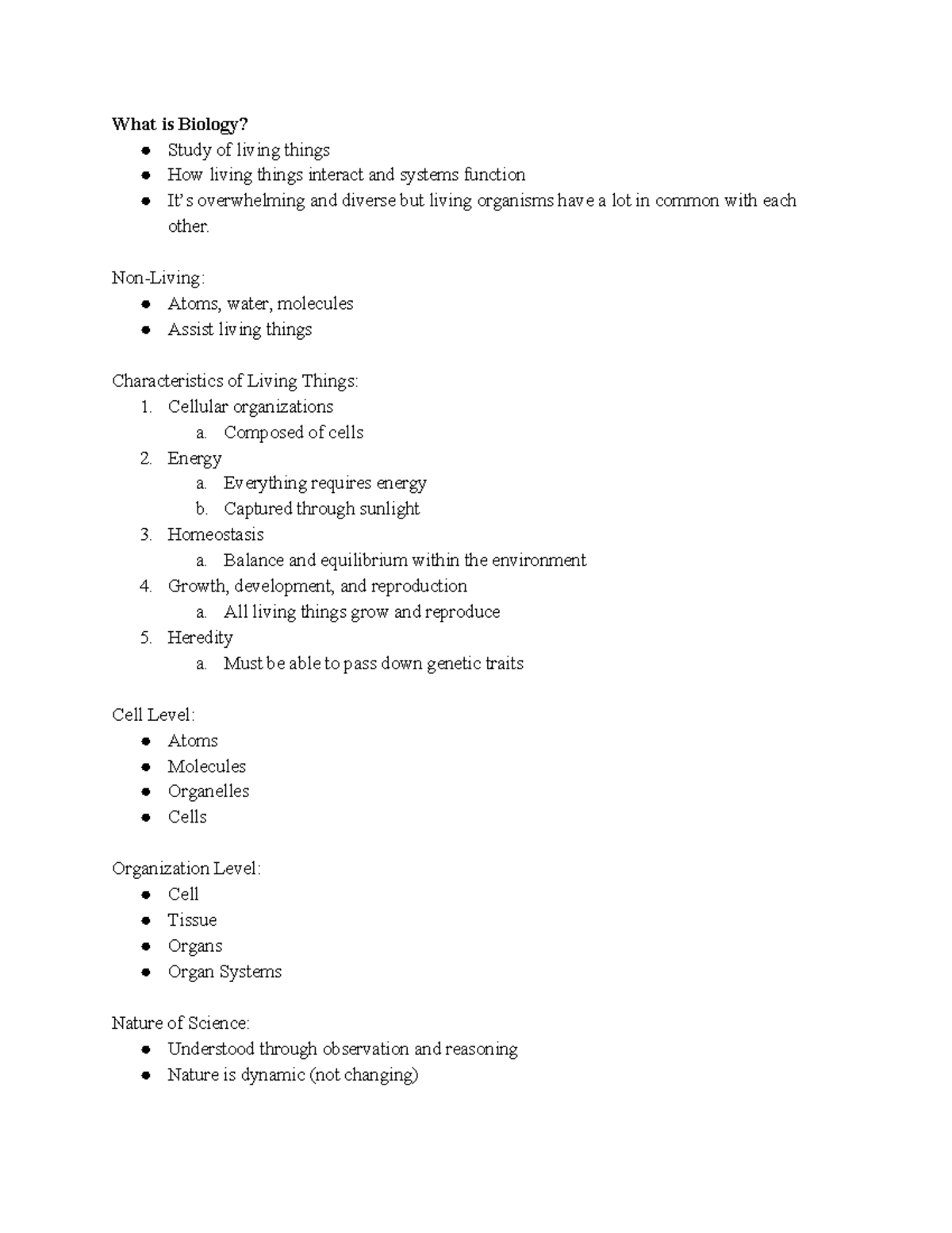 Ch 1 Biology What Is Biology What Is Biology Study Of Living Things