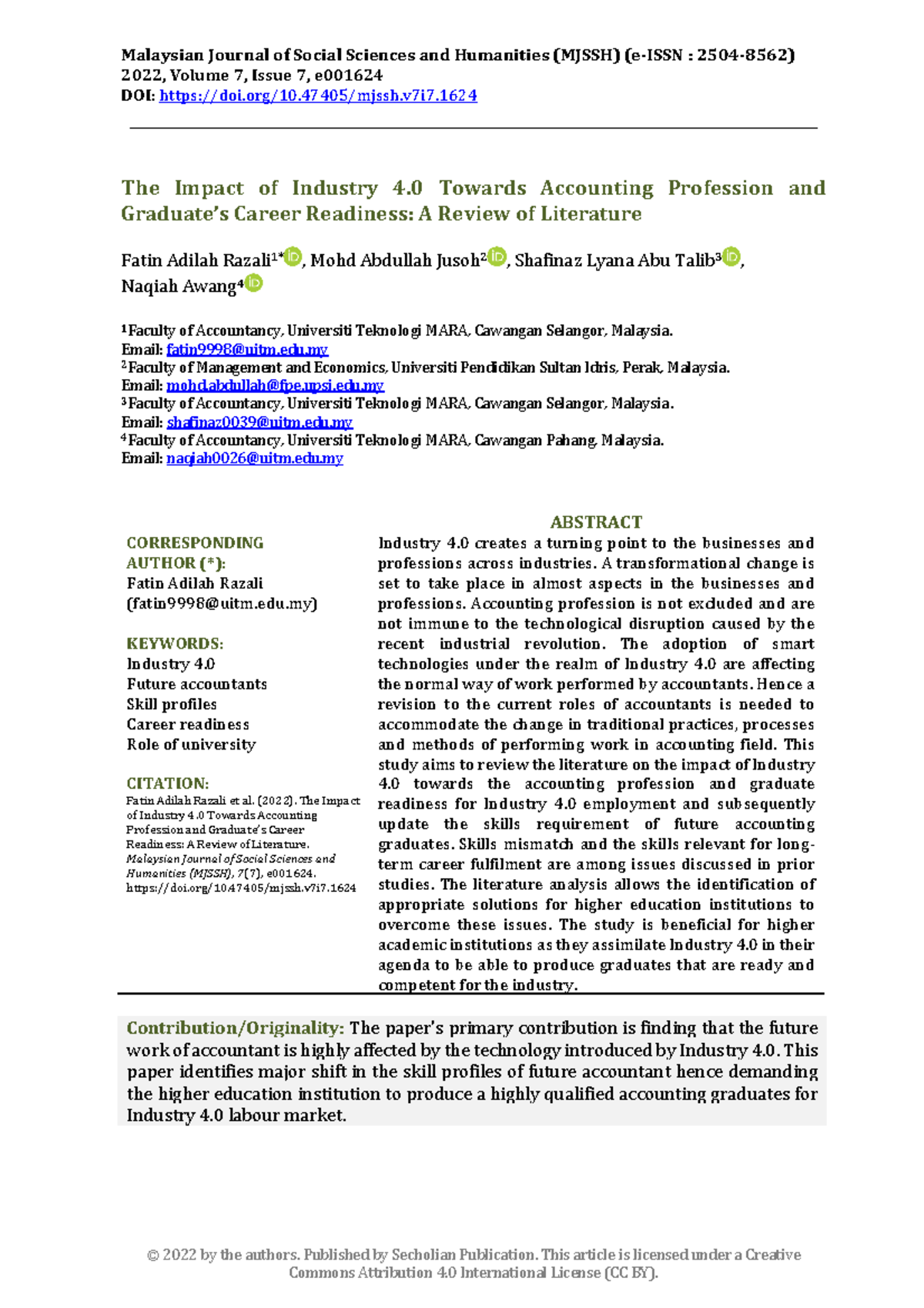 Audit Article AINA 2 - NONE - Malaysian Journal of Social Sciences and ...