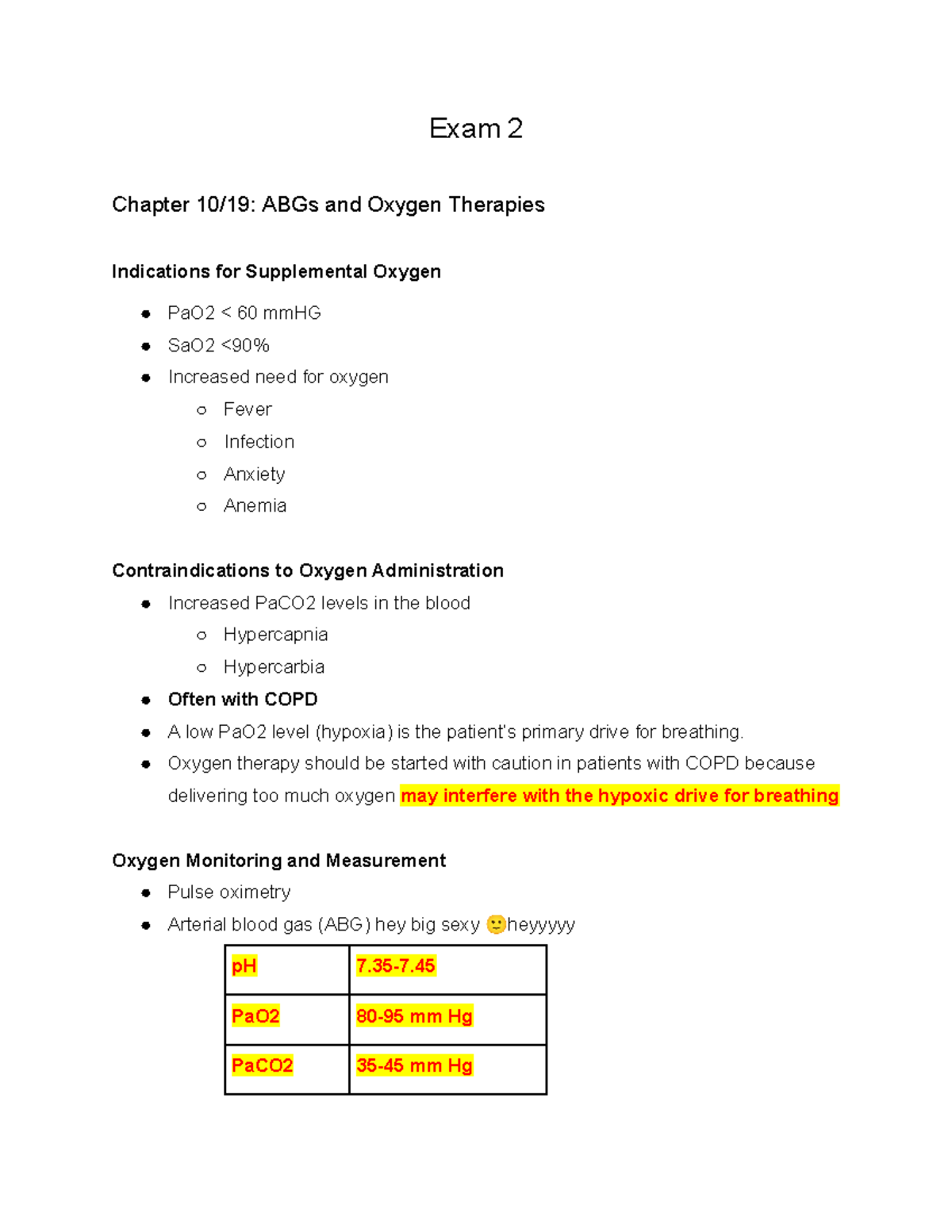 Complex exam 2 - everything you need to know about shock and sepsis ...