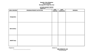 Application Letter - BARANGAY OFFICIALS INFORMATION SHEET - March 22 ...