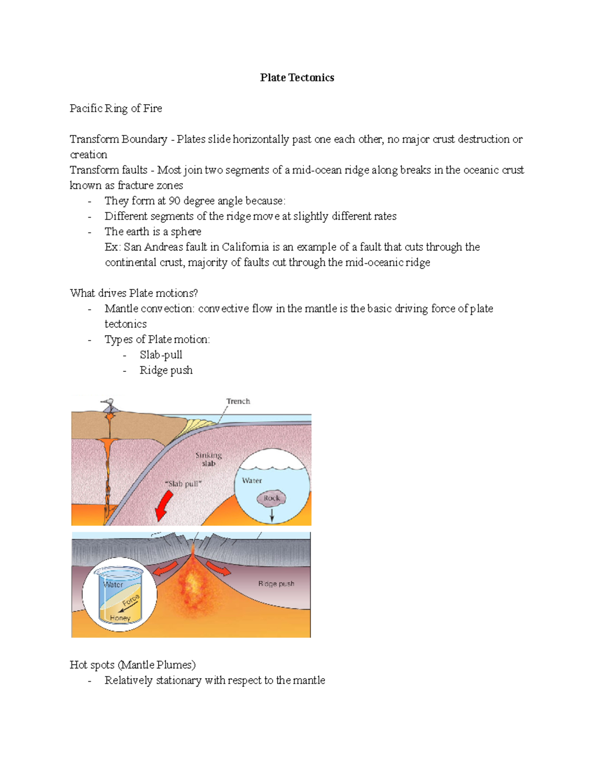 Geology Notes Plate Tectonics - Plate Tectonics Pacific Ring of Fire ...