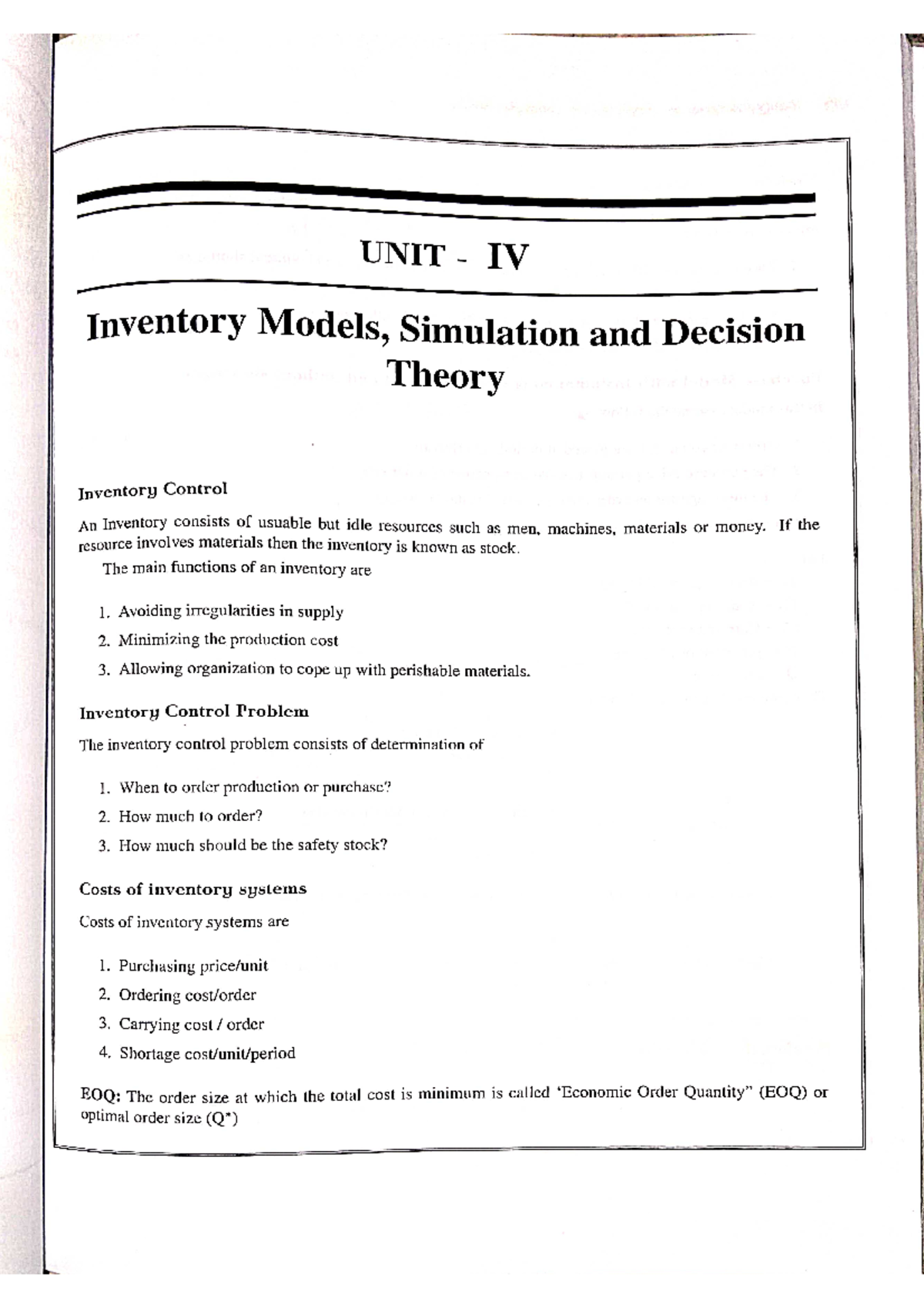 AOR (Unit-4) - Summary Artificial intelligence - Studocu