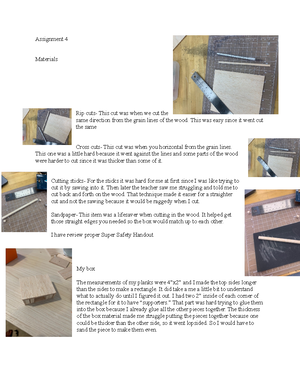 Assignment 11-art 131 - Assignment 11 The X-acto knife is what we used ...