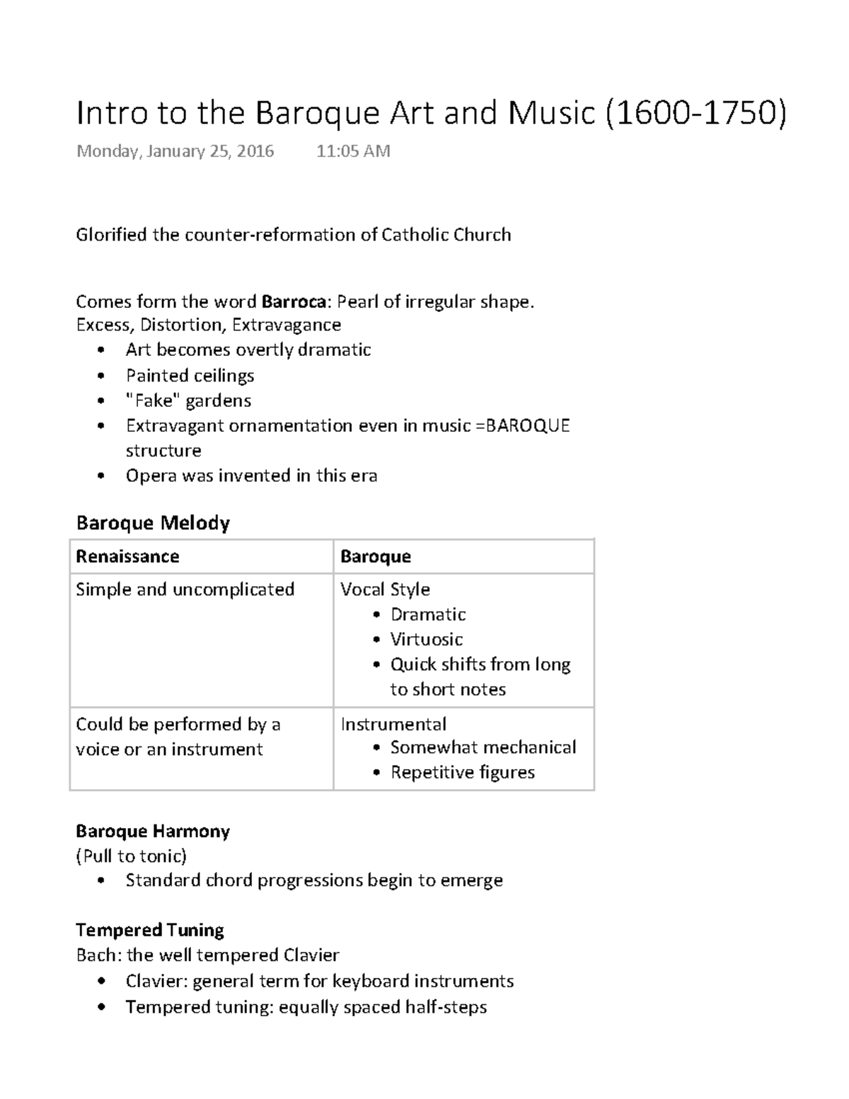 Intro to the Baroque Art and Music (1600-1750) - Excess, Distortion ...