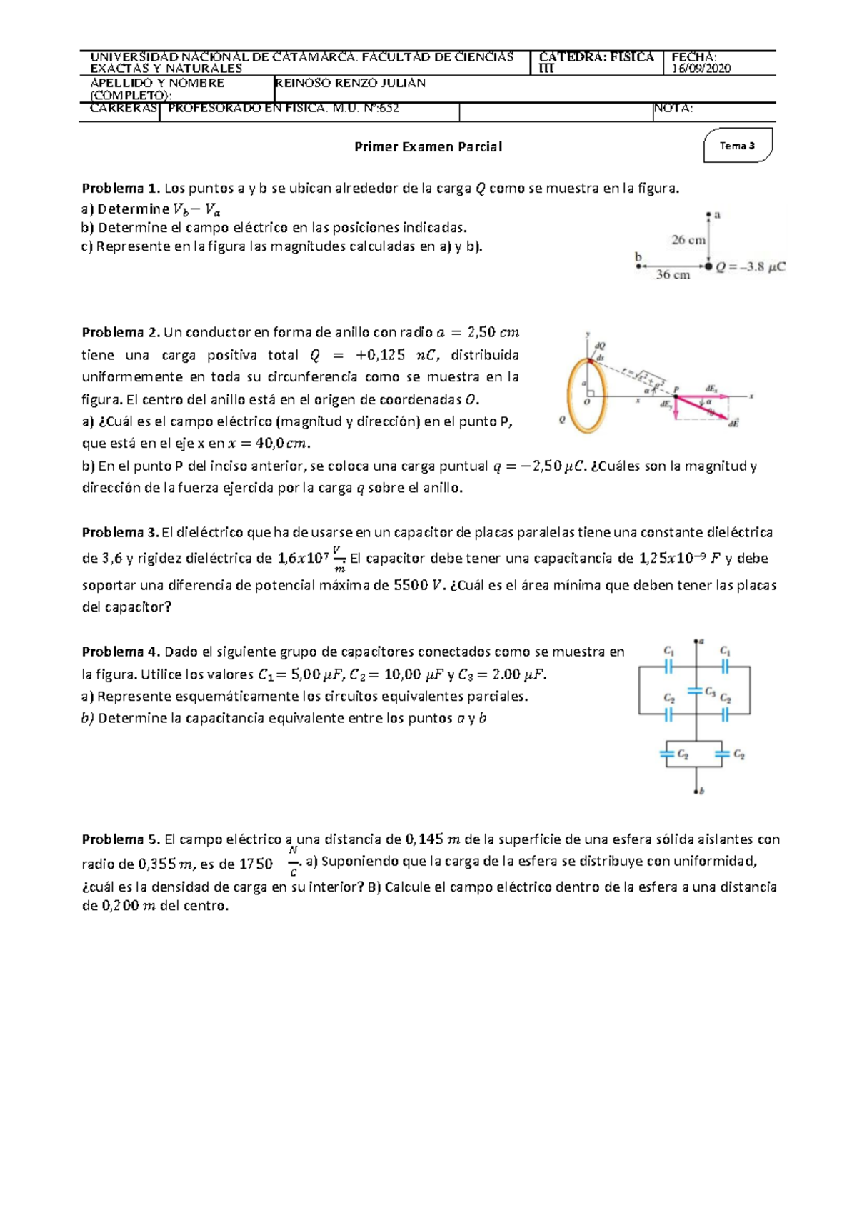 Parcial 16 Septiembre 2020, preguntas y respuestas - Warning: TT: undefined function: 32 ...