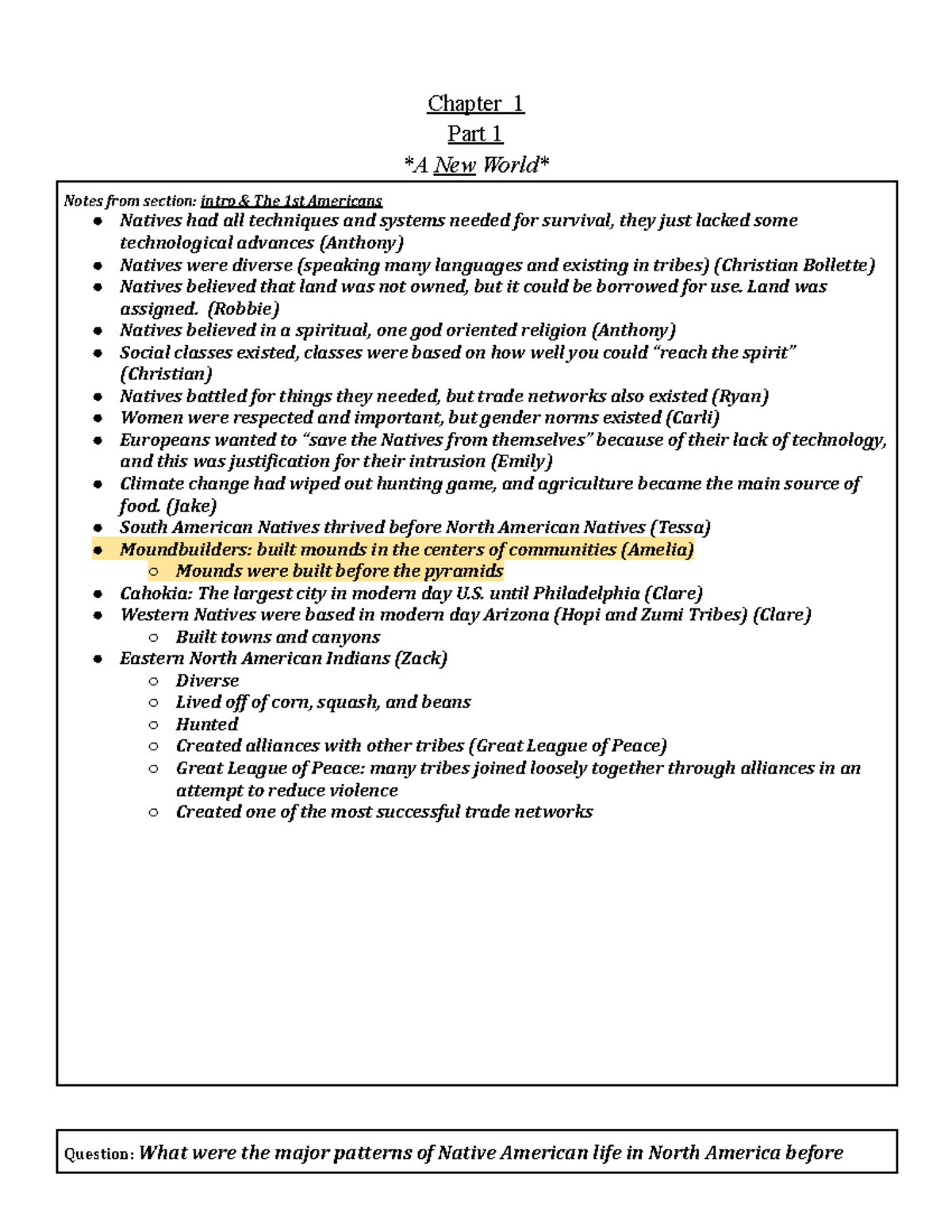 Give Me Liberty CH 1 part 1 - Studocu