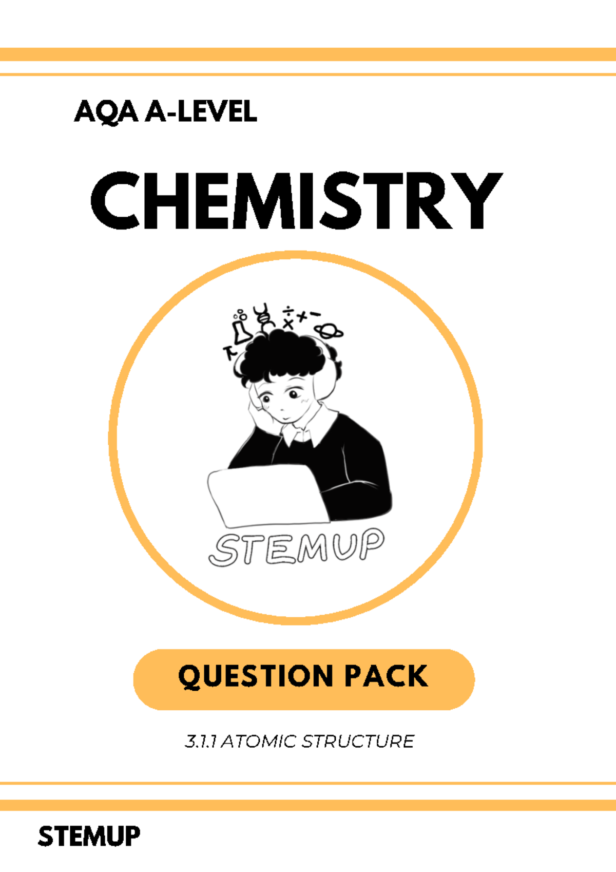 Physical chemistry - Exam q - AQA A-LEVEL CHEMISTRY QUESTION PACK 3. 1 ...